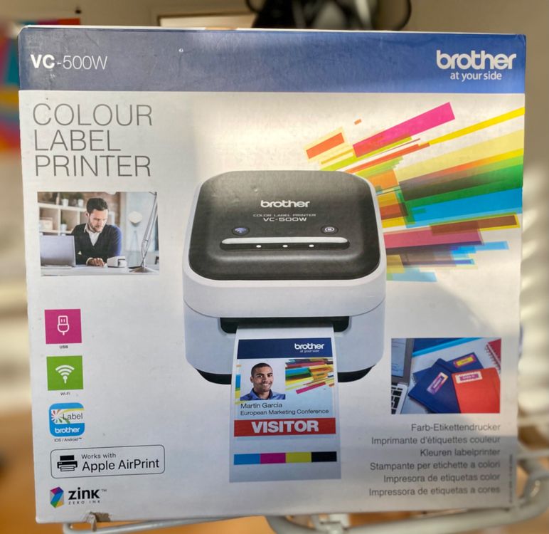Brother VC-500W Color Lable Printer | Kaufen auf Ricardo