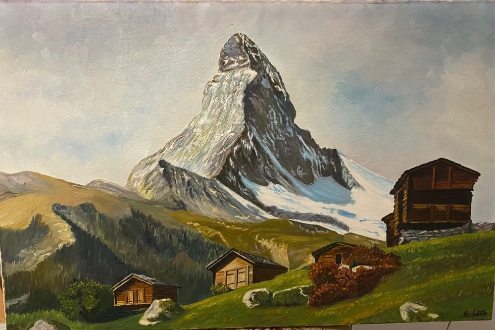 Matterhorn auf Leinwand | Kaufen auf Ricardo