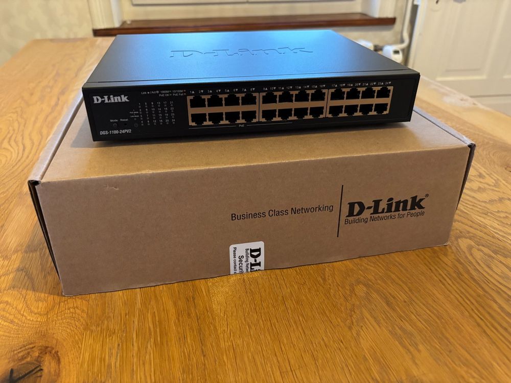 D-LINK PoE Switch DGS-1100-24P V2 24 Port | Kaufen auf Ricardo