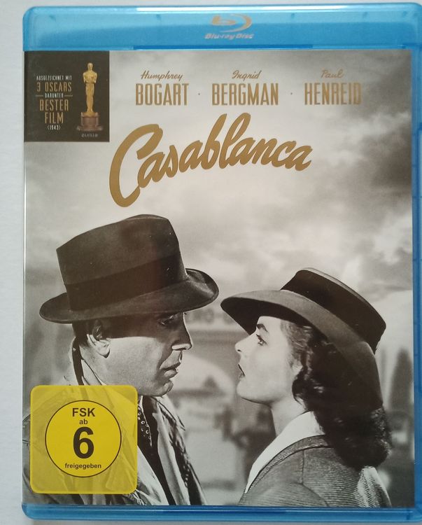 Blu-Ray Casablanca - Humphrey Bogart - Filmklassiker! (Gebraucht) in ...