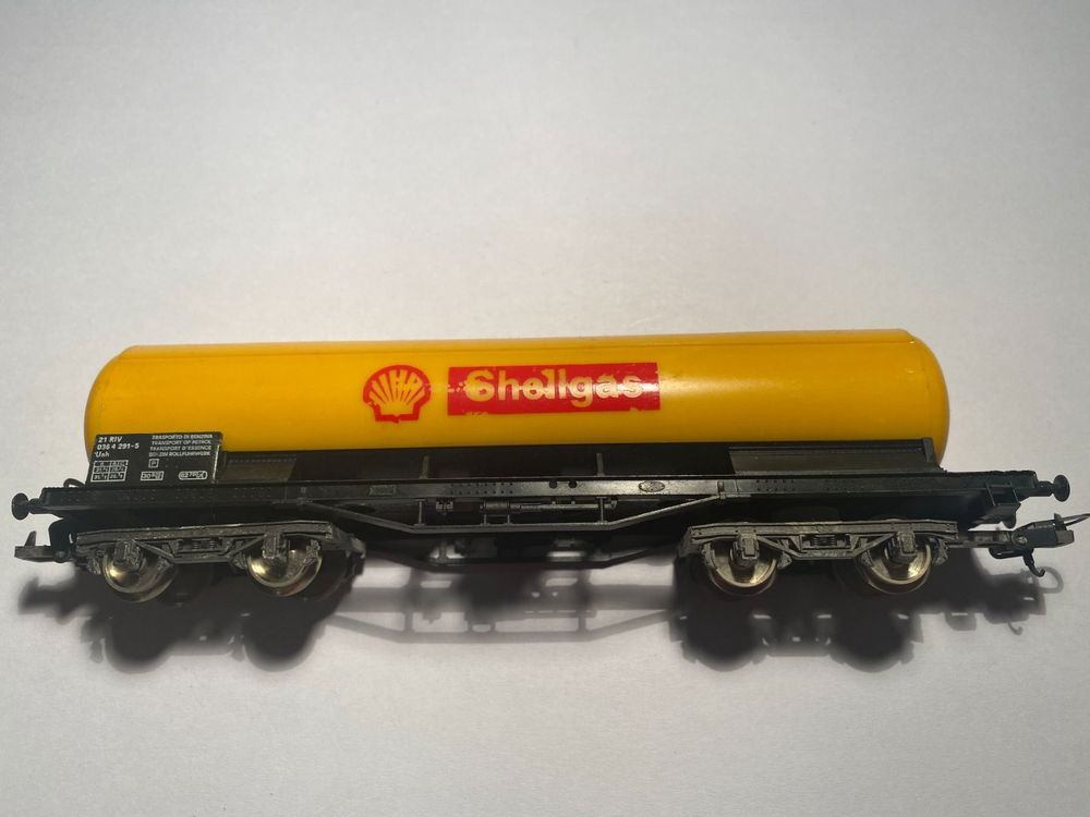 LIMA Tankwagen SHELL Doppelachsig gelb, DC Achsen | Kaufen auf Ricardo