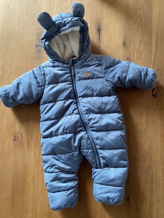 H&M Baby Winter Overall / Schneeanzug Grösse 62, blau (Neu (gemäss ...