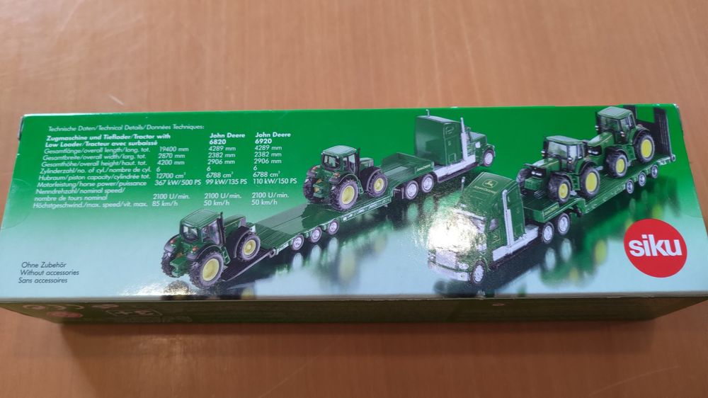 Siku Tieflader mit John Deere Traktoren | Kaufen auf Ricardo