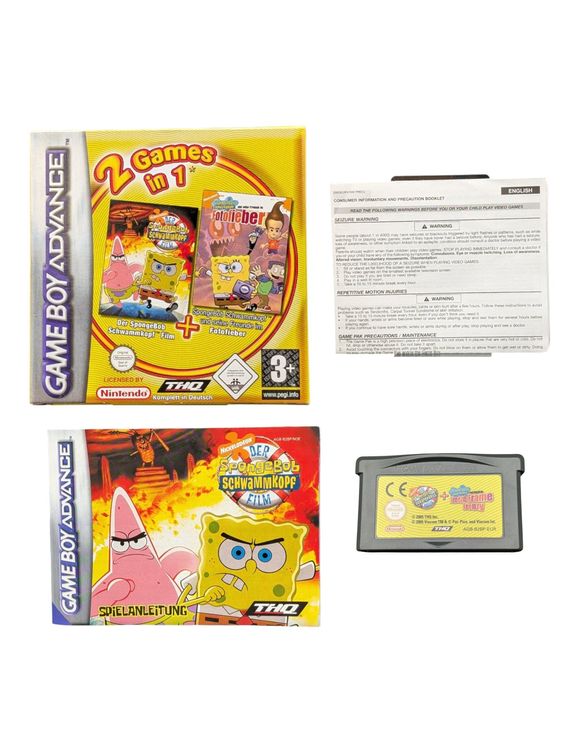 2 Games in 1 Spongebob OVP Game Boy Advance (Gebraucht) in Domat/Ems ...