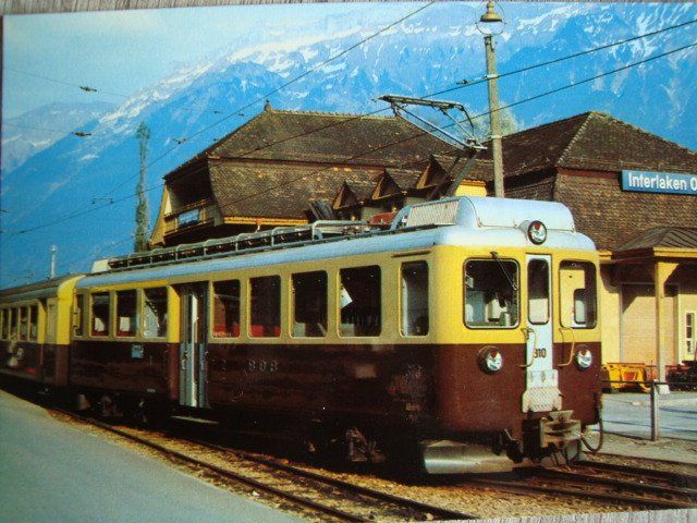 BOB Berner Oberland-Bahnen Triebwagen ABeh 4/4 Nr. 310 | Kaufen auf Ricardo BOB Berner Oberland-Bahnen Triebwagen ABeh 4/4 Nr. 310 | Kaufen auf Ricardo
