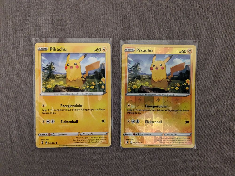 2021 Pokémon Surfing Pikachu HP 200 - 2 x Karten / Cards | Kaufen auf ...