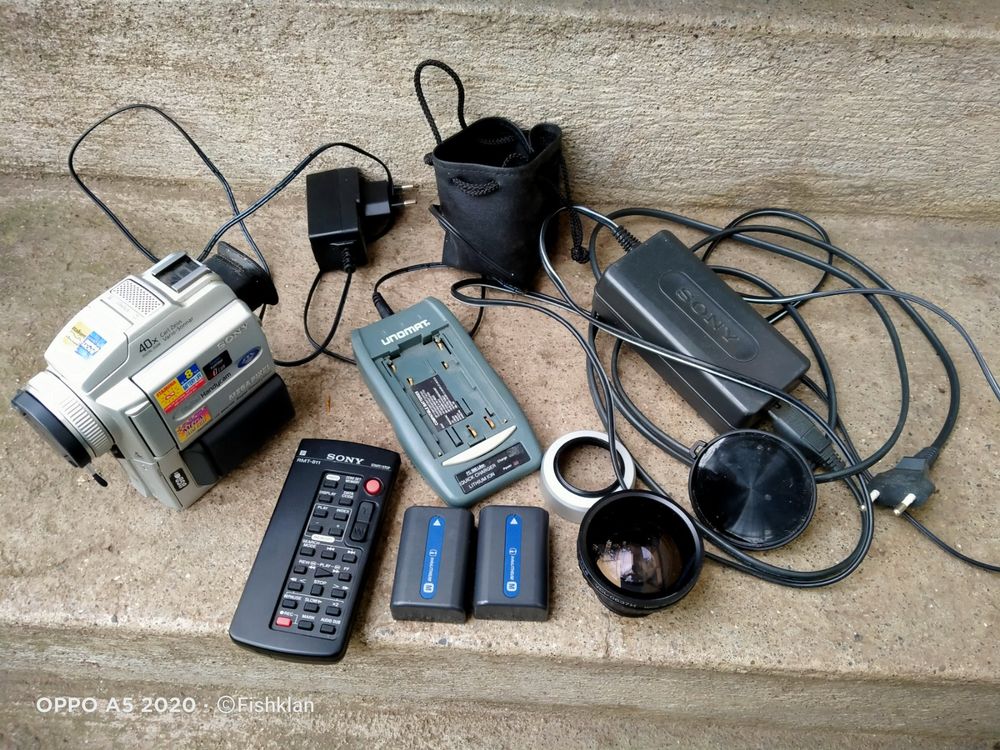 SONY MiniDV CAM DCR-PC110E Night Vision Fernbedienung etc (Gebraucht ...