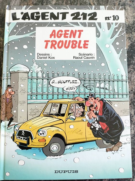 L'agent 212, tome 10 - Agent trouble Raoul Cauvin, (D'occasion) à ...