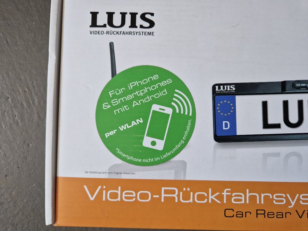 Luis T5 Rückfahrkamera, Kamera mit Nr. Halter & Handyhalter | Kaufen auf Ricardo