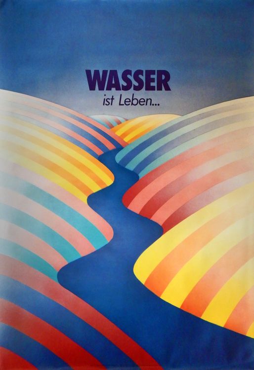 Plakat Wasser Peter Lüthi | Kaufen auf Ricardo