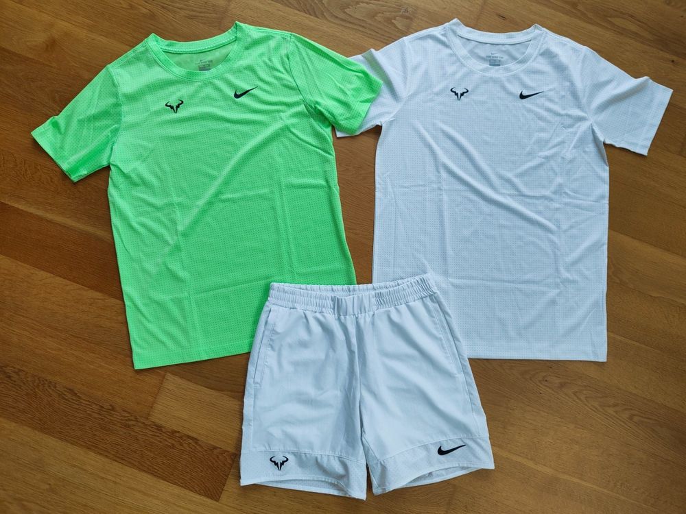 Nike Rafa Nadal Tennis Outfit für Jungs, Gr. XL 158-170cm (Gebraucht ...