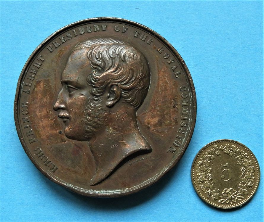 Medaille Prince Albert President of Royal Commission 1851 | Kaufen auf ...