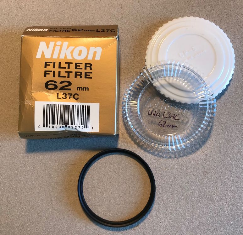 Nikon Filter 62mm L37C (Gebraucht) in Forch für CHF 8 – mit Lieferung ...