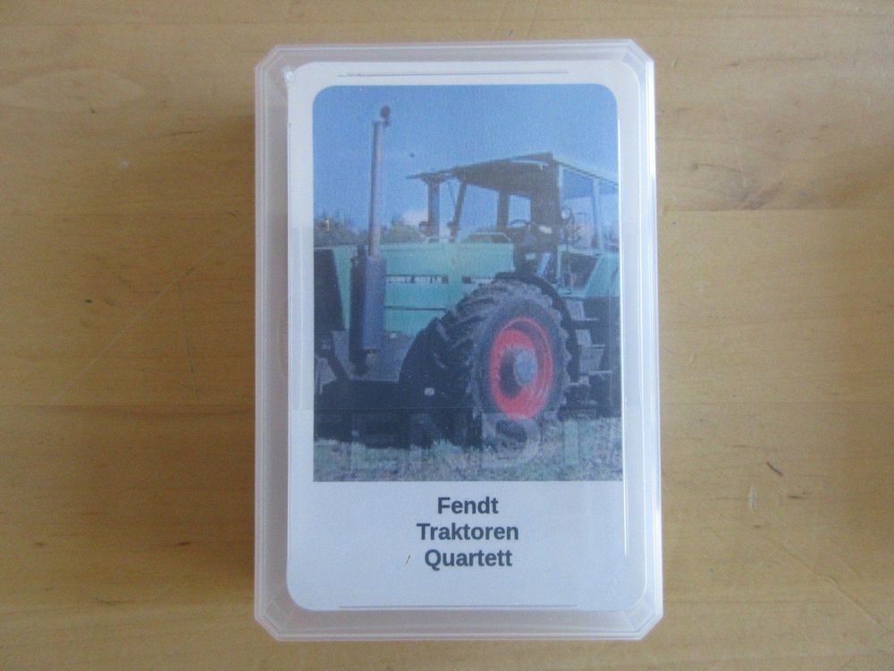 Fendt Traktoren 1972-1985 Quartett 52 Karten (Neuf avec emballage d'origine) à Herznach pour CHF ...