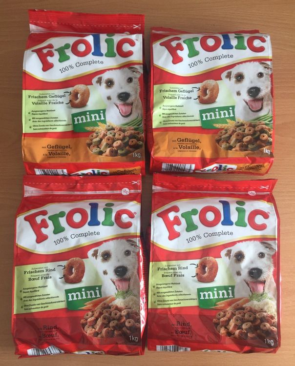 4 Kg Frolic mini in zwei Sorten (Neu und originalverpackt) in Basel für ...