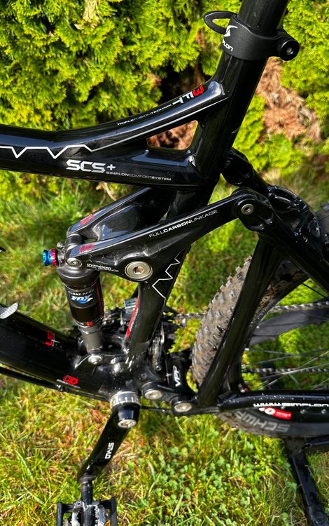 MTB Simplon Dozer AM-1 (Carbon Fully), Rahmen 49 (Gebraucht) in Bäch SZ für CHF 600 – mit ...