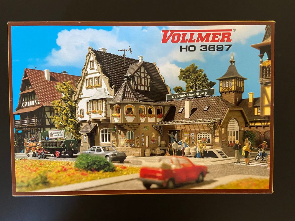 Vollmer 43697 H0 Getränkehandlung | Kaufen auf Ricardo