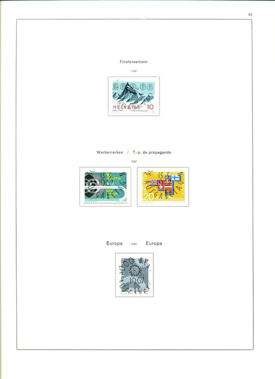 3 AUSGABEN 1966 - 1957 ET VOLL LUXUS - FR. 66.00 | Kaufen auf Ricardo