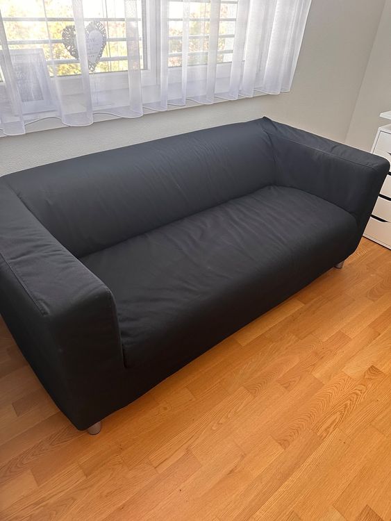 Klippan Ikea 2er Sofa Schwarz | Kaufen auf Ricardo