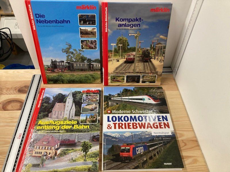 4er Set Märklin Bücher Nebenbahn, Kompaktanlagen, Ausflug (Gebraucht) in Brislach für CHF 21.5 ...