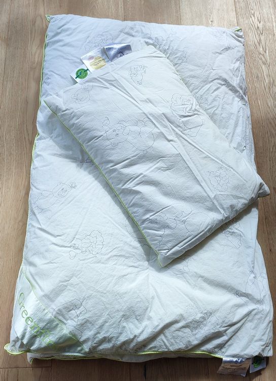 Duvet 100x135 und Kissen 40x60 Greenfirst für Kinder | Kaufen auf Ricardo