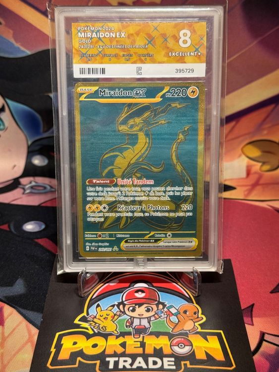 Miraidon EX GOLD - FR - PAF 243/091 - PG8 - 2024 (Neu (gemäss ...