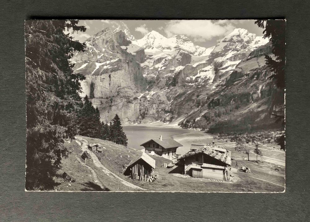 AK Oeschinensee bei Kandersteg Blüemlisalp Fründenhorn (Gebraucht) in Goldau für CHF 7 – mit ...