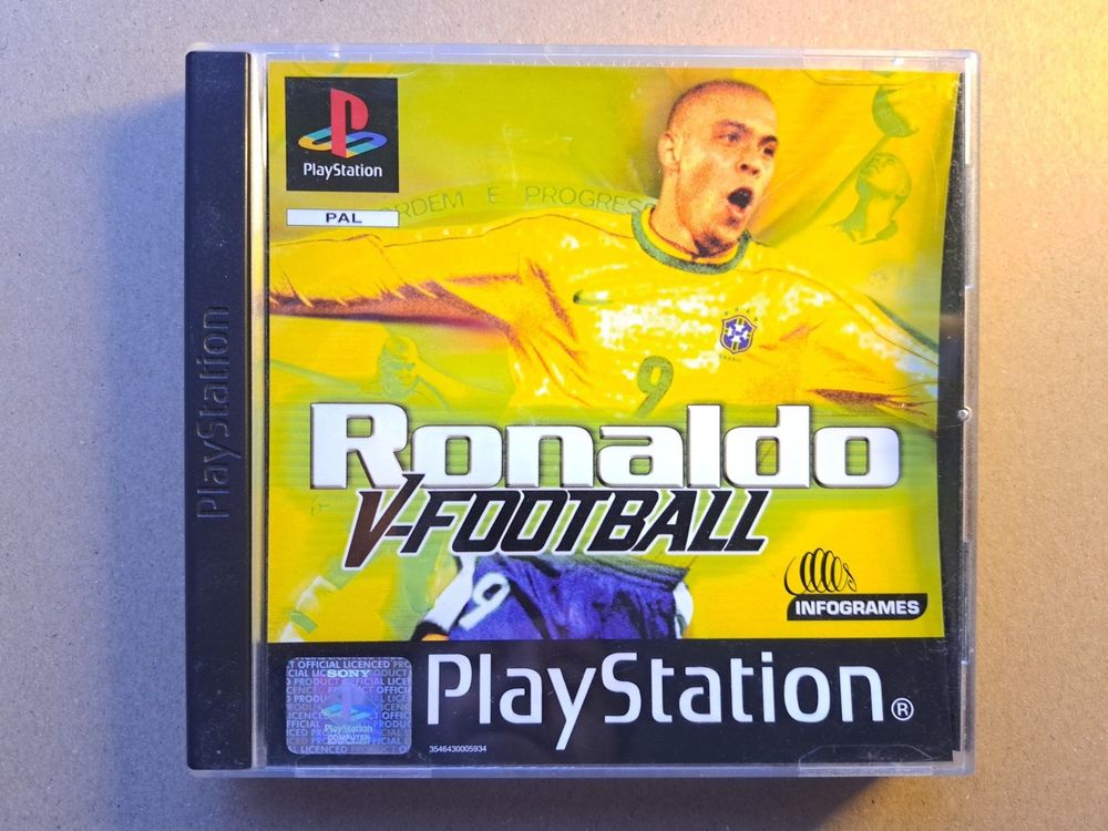 Playstation (PS1) Ronaldo V - Football (Gebraucht) in koblenz für CHF ...