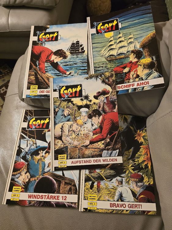 Hetke Comic Gert Band 1-5 Top Zustand (D) (Gebraucht) in Rorschach für ...