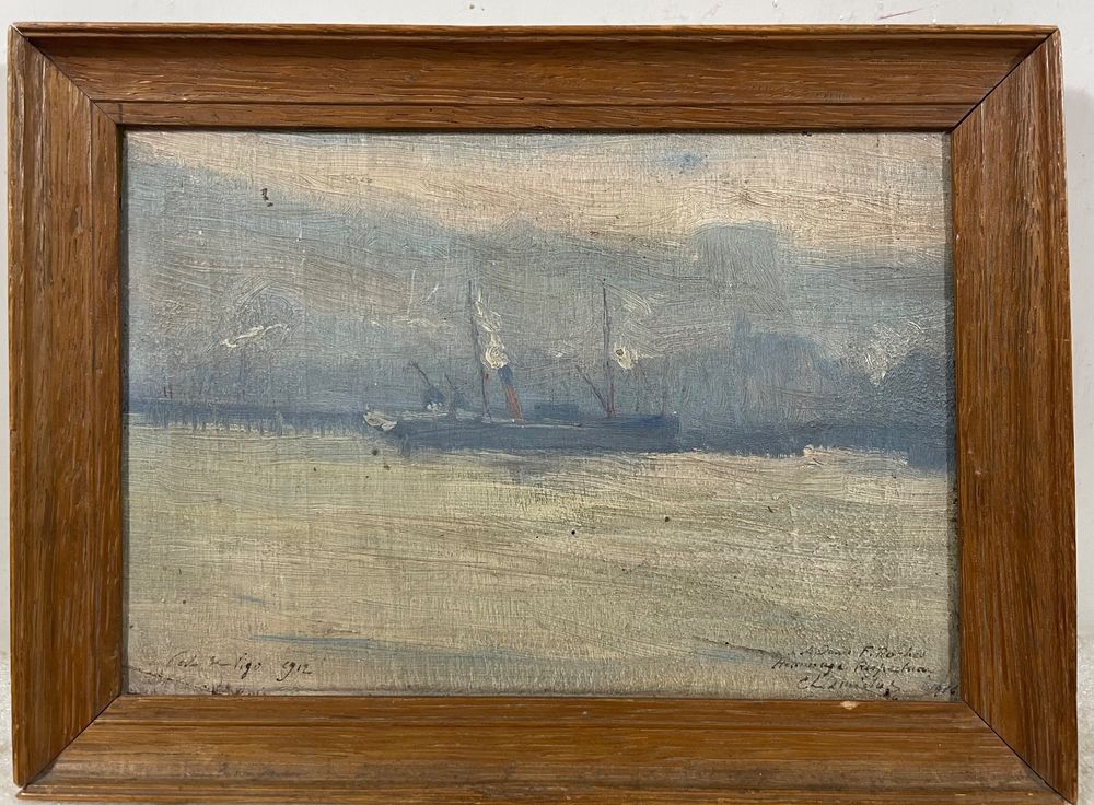 Antikes Meeres Szene Gemälde unleserlich Signiert (Gebraucht) in Root für CHF 239 – mit ...