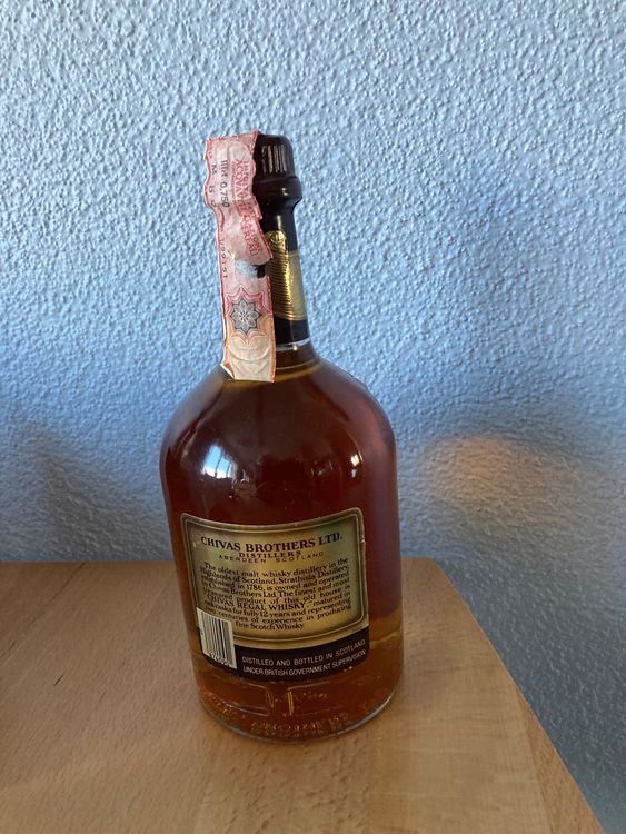 Chivas Regal 12 Years Blended Scotch Whisky +40 Jahre (Neu (gemäss ...