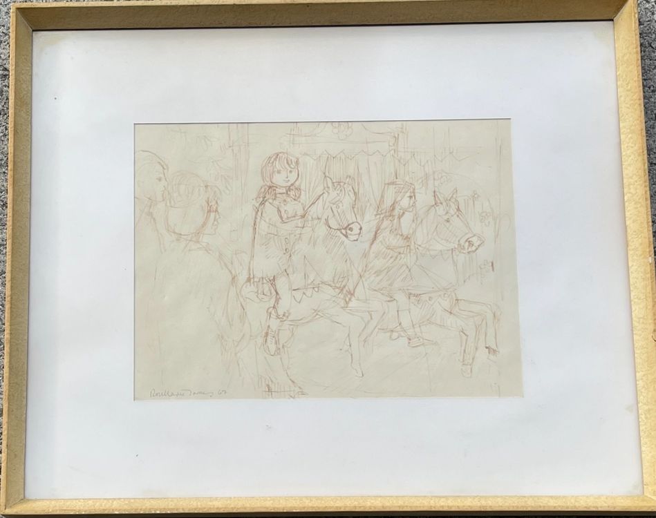 Rötelzeichnungen unleserlich signiert (Gebraucht) in Root für CHF 15 – mit Lieferung auf Ricardo ...