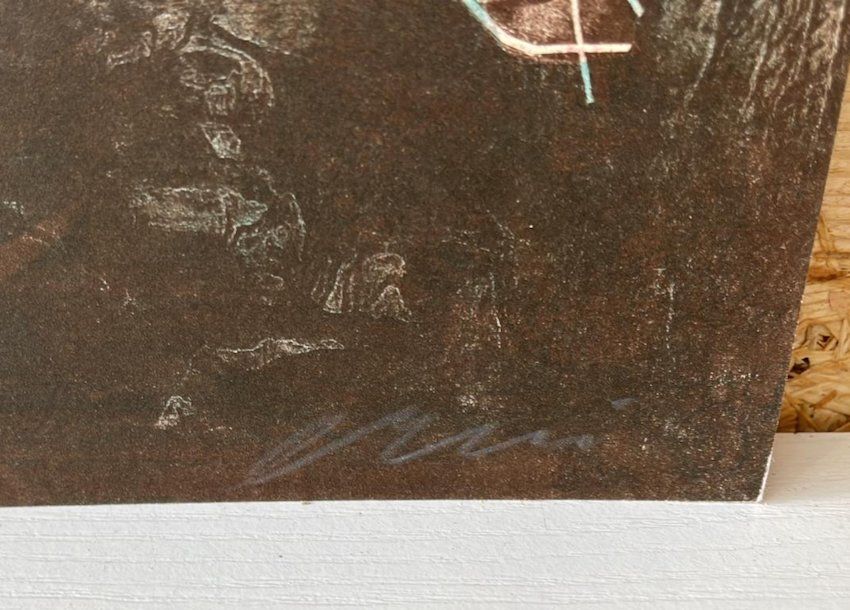 Lithografie zwei Pferde, handsigniert Hans Erni (ID b3974) (Gebraucht) in Gelterfingen für CHF ...