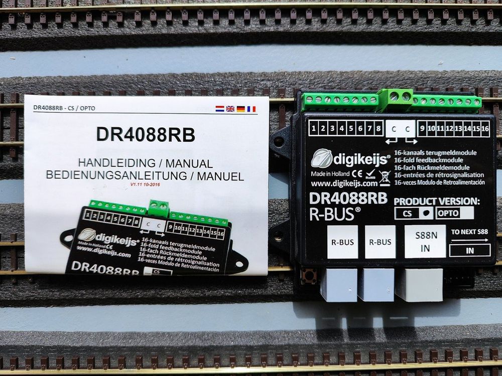 Digikejs Rückmelde Decoder für Roco R-Bus, Typ CS (Gebraucht) in Gais ...