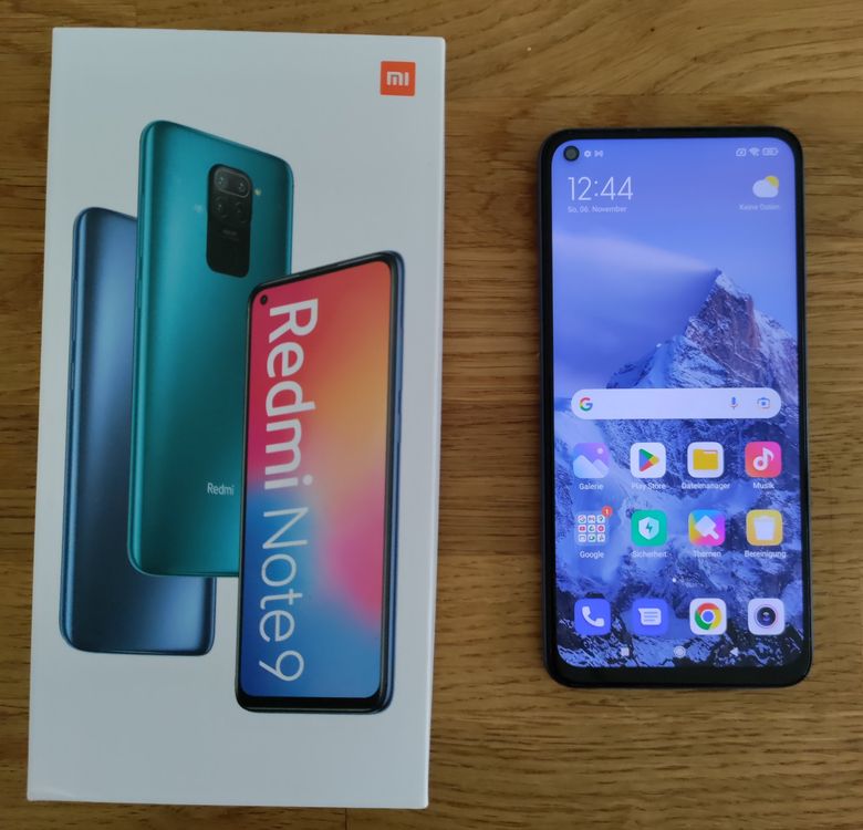 das schöne redmi NOTE 9 mit 4GB/128GB, OVP, Wert 218.- (Gebraucht) in ...