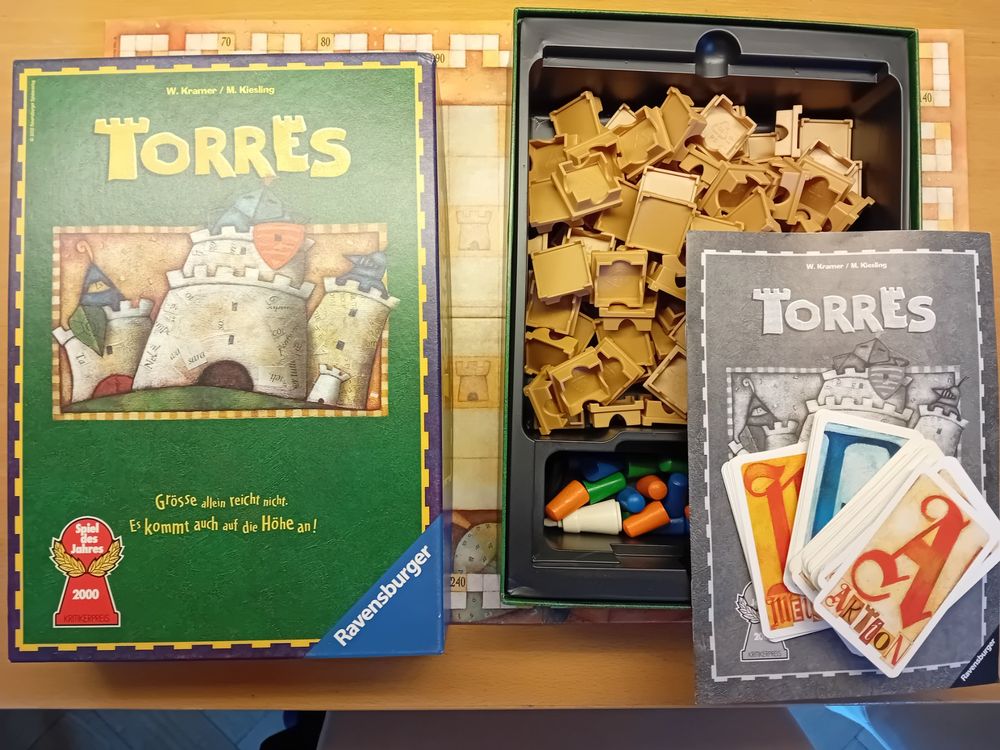 Torres - Brettspiel von Ravensburger (Gebraucht) in für CHF 8 – mit ...