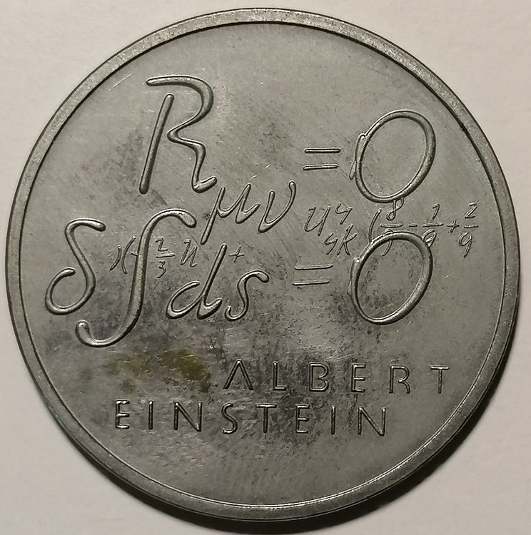 5 Franken Schweiz Albert Einstein Formel 1979 (Gebraucht) in Stalden (Sarnen) für CHF 8 – mit ...