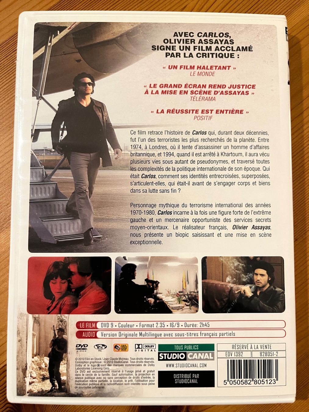CARLOS LE FILM - OLIVIER ASSAYAS - EDGAR RAMIREZ (D'occasion) à ...
