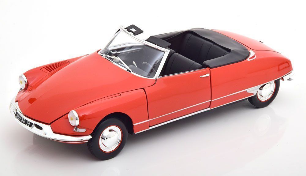 Citroën DS 19 Cabriolet 1960-1967 rot / Verdeck schwarz 1:18 (Neu und ...