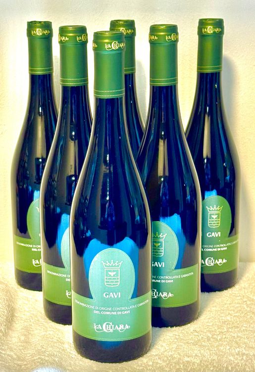6x0.75 Lt - GAVI di GAVI DOCG - La Chiara - 90/100 punti (Nuovo e nell ...
