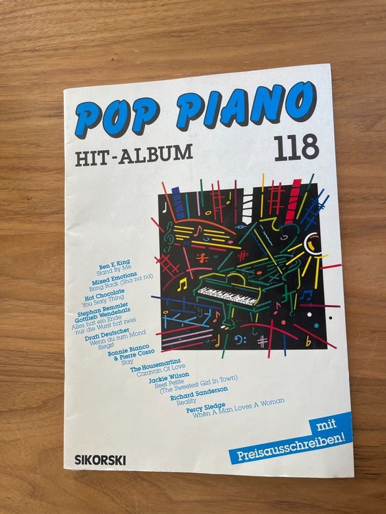 Pop Piano Hit-Album 118 (Gebraucht) in Schneisingen für CHF 1 – mit ...