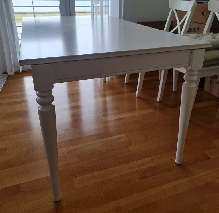 Stilvolle Esstisch Weiss Holz Ikea Fotosbrend3724