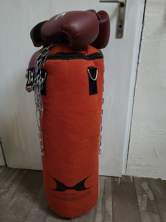 Boxsack mit Handschuhen (Gebraucht) in Dietlikon für CHF 10 – nur ...