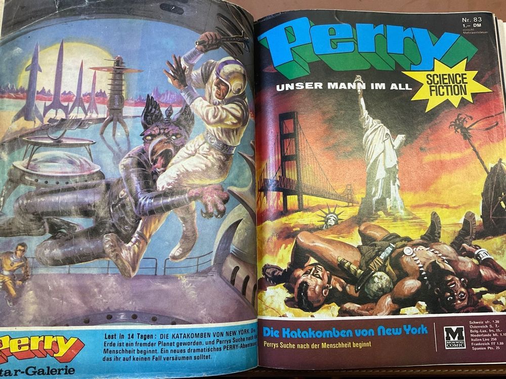 🚀 KULT ! PERRY COMICS 70's SAMMLUNG ! 🚀 (Gebraucht) in Waltenschwil für ...