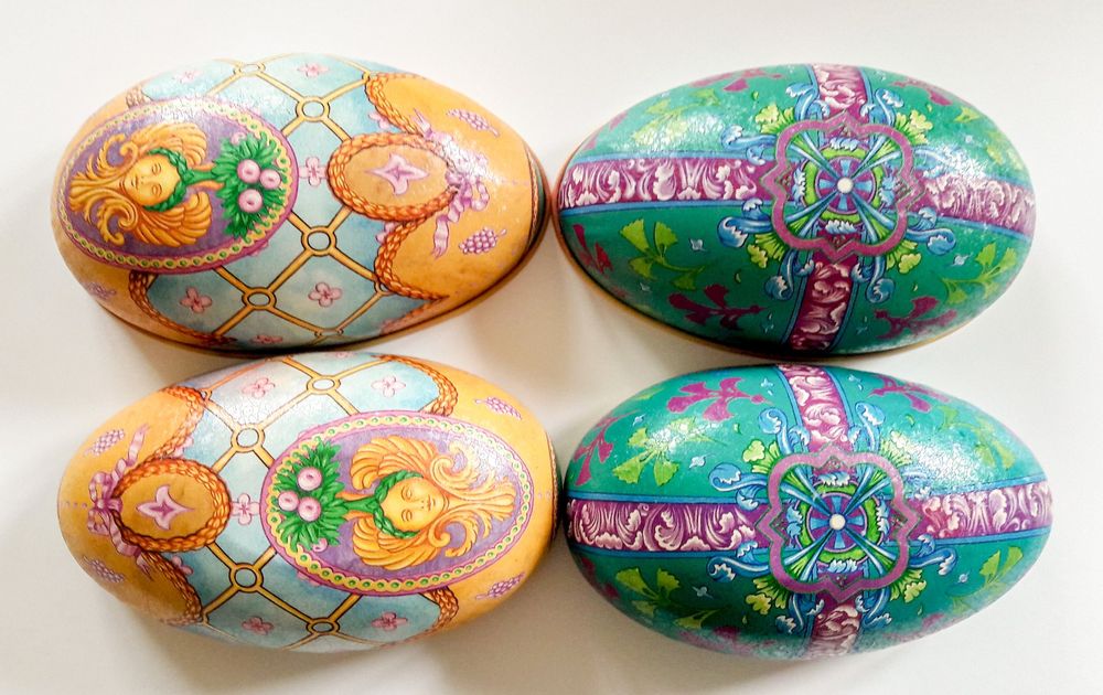 Maui Waui Design Elite Boxes 2x oeuf Pâques Oster Ei Osterei | Kaufen ...