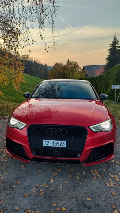 AUDI RS3 ROT FOLIERT GETUNT (Gebraucht) in Altendorf für CHF 22777 ...