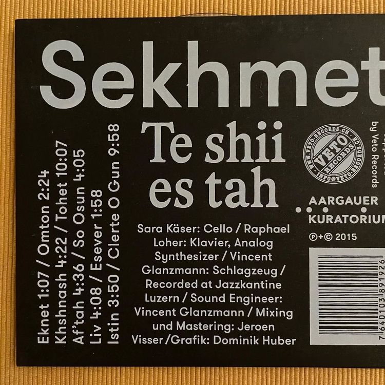 Sekhmet - Raphael Loher · Sara Käser · Vincent Glanzmann (Gebraucht) in Zug für CHF 5 – nur ...