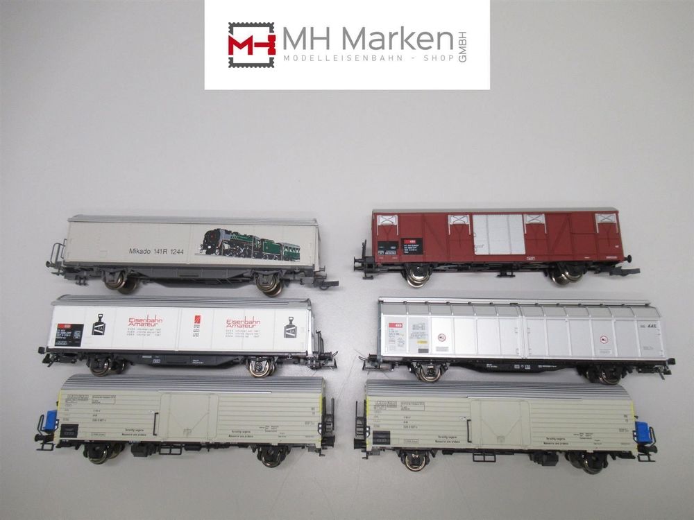 Roco 4x SBB, 2x DB Güterwagen DC H0 | Kaufen auf Ricardo