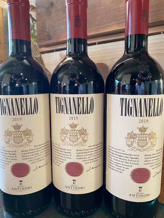 Tignanello 2019 3 Flaschen (Neu (gemäss Beschreibung)) in Brissago für CHF 325 – mit Lieferung ...