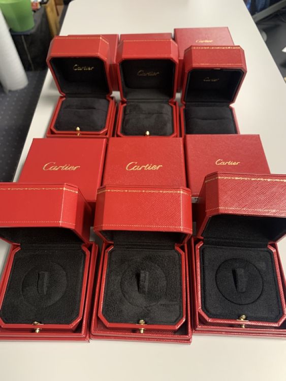 Cartier Jewelry Ring Box x6 | Kaufen auf Ricardo